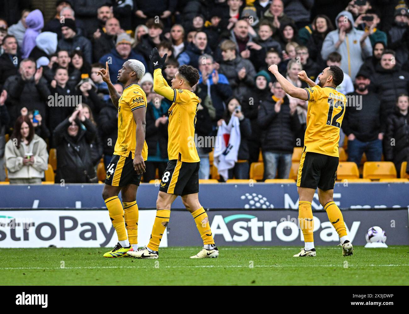 27th April 2024; Molineux Stadium, Wolverhampton, West Midlands ...