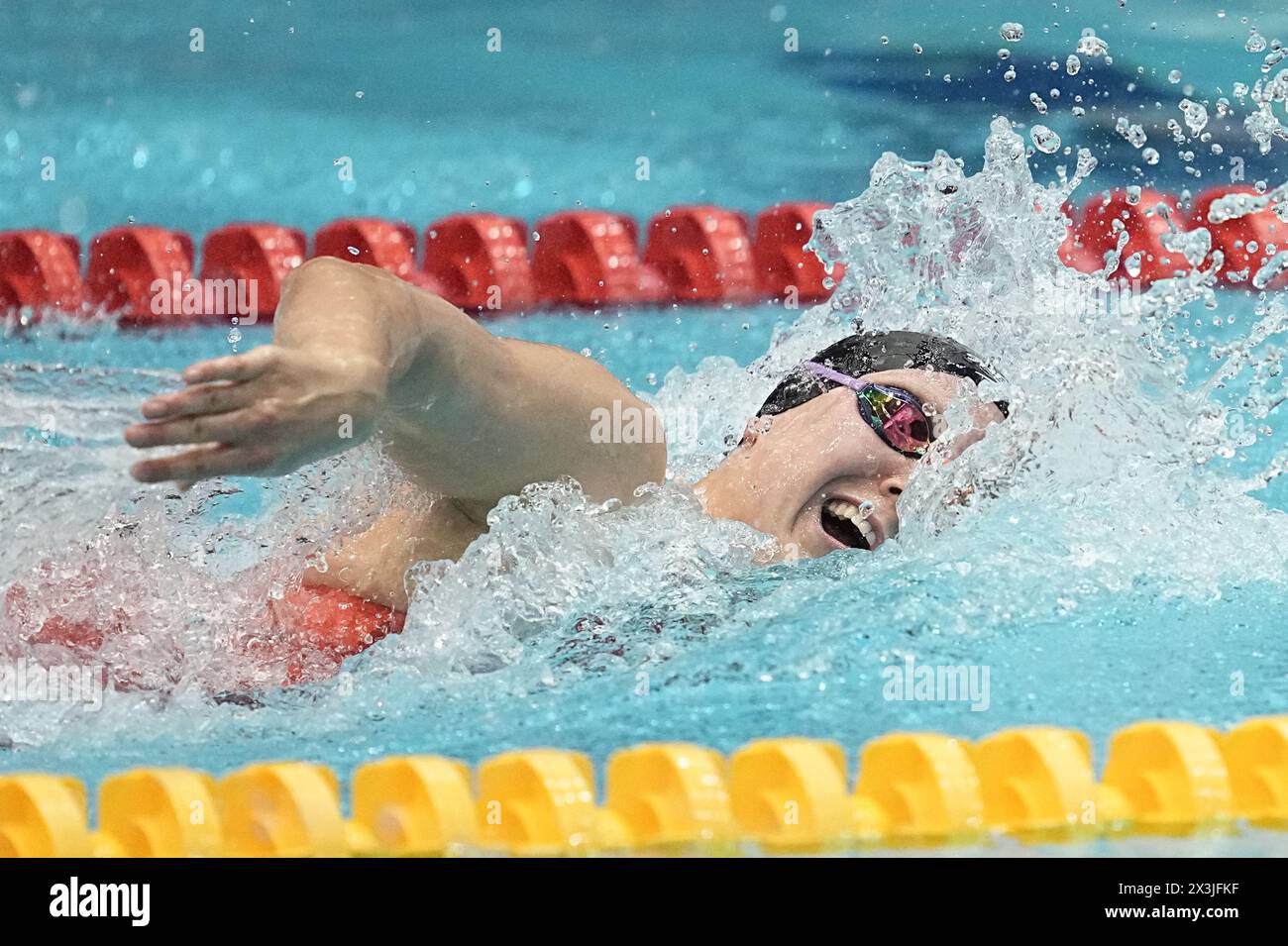 Berlin, Germany. 27th Apr, 2024. Swimming: German Championship ...