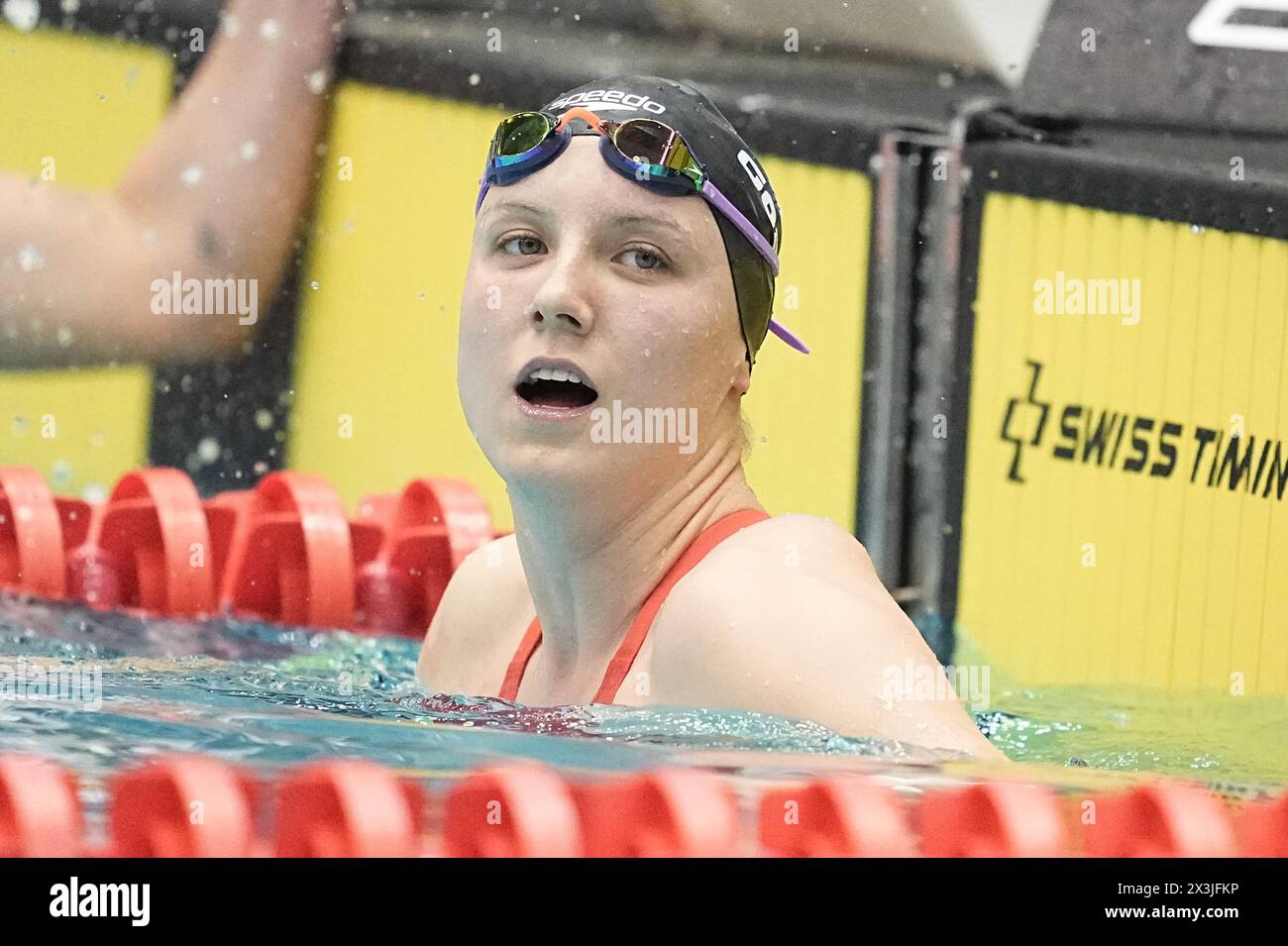 Berlin, Germany. 27th Apr, 2024. Swimming: German Championship ...