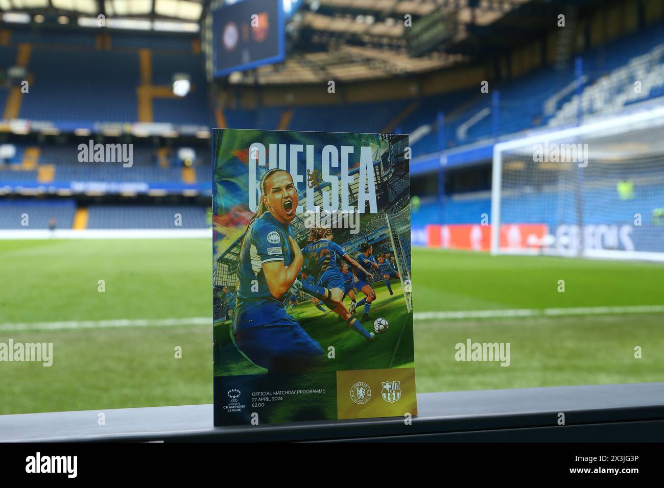 27th April 2024; Stamford Bridge, London, England: UEFA Womens ...