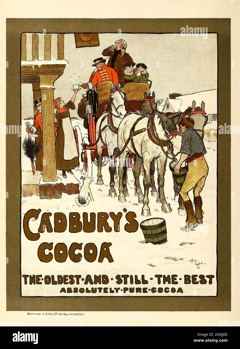 Vintage 1900 Advertising: Cadbury's Cocoa - The Oldest and still the ...