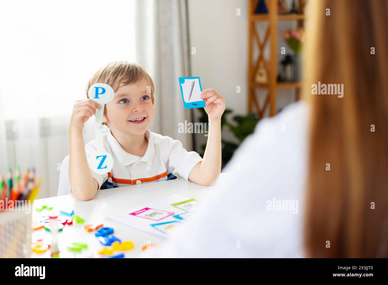 Poster flashcard hi-res stock photography and images - Alamy