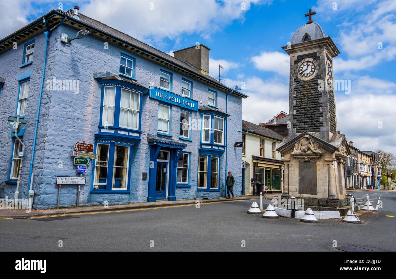 Rhayader castle hi-res stock photography and images - Alamy