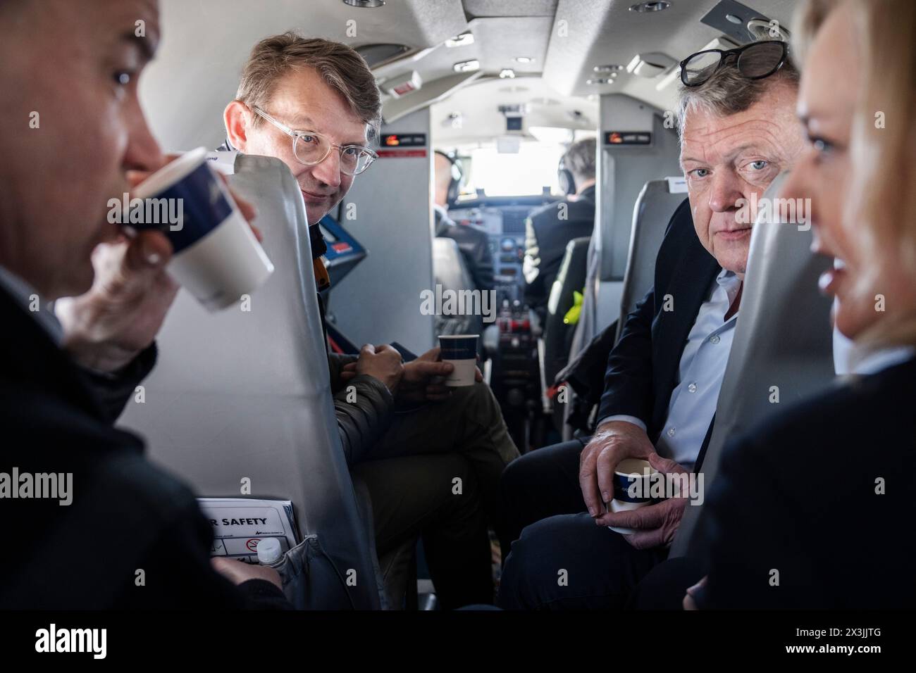 Danish Foreign Minister Lars Loekke Rasmussen, Head of the Conservative ...