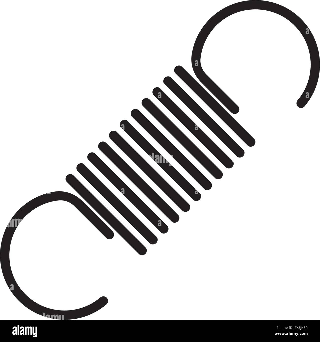 metal spring vector icon illustration design template Stock Vector ...