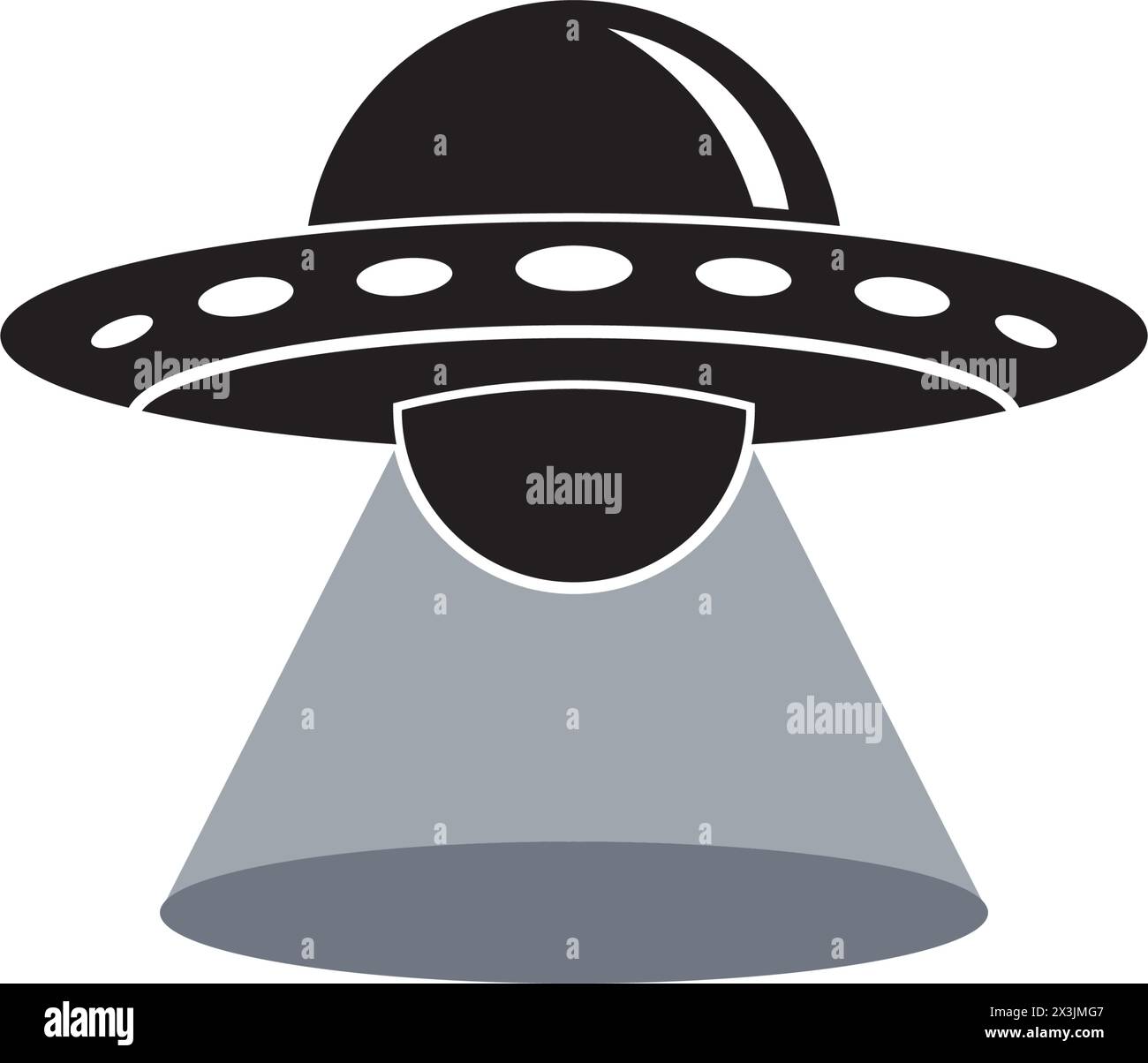 UFO vector logo template illustration design Stock Vector Image & Art ...