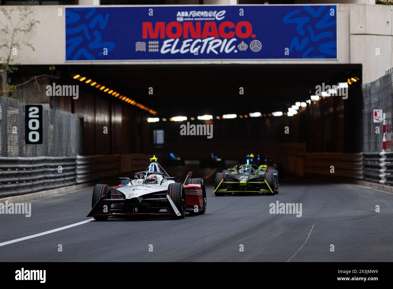 17 NATO Norman (fra), Andretti Global, Porsche 99X Electric, action during the 2024 Monaco ePrix ...