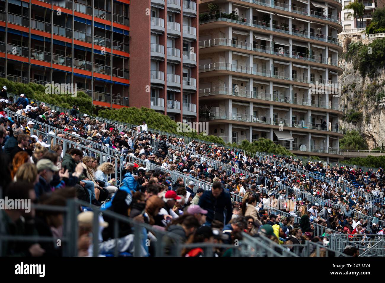 Fans during the 2024 Monaco ePrix, 6th meeting of the 2023-24 ABB FIA ...