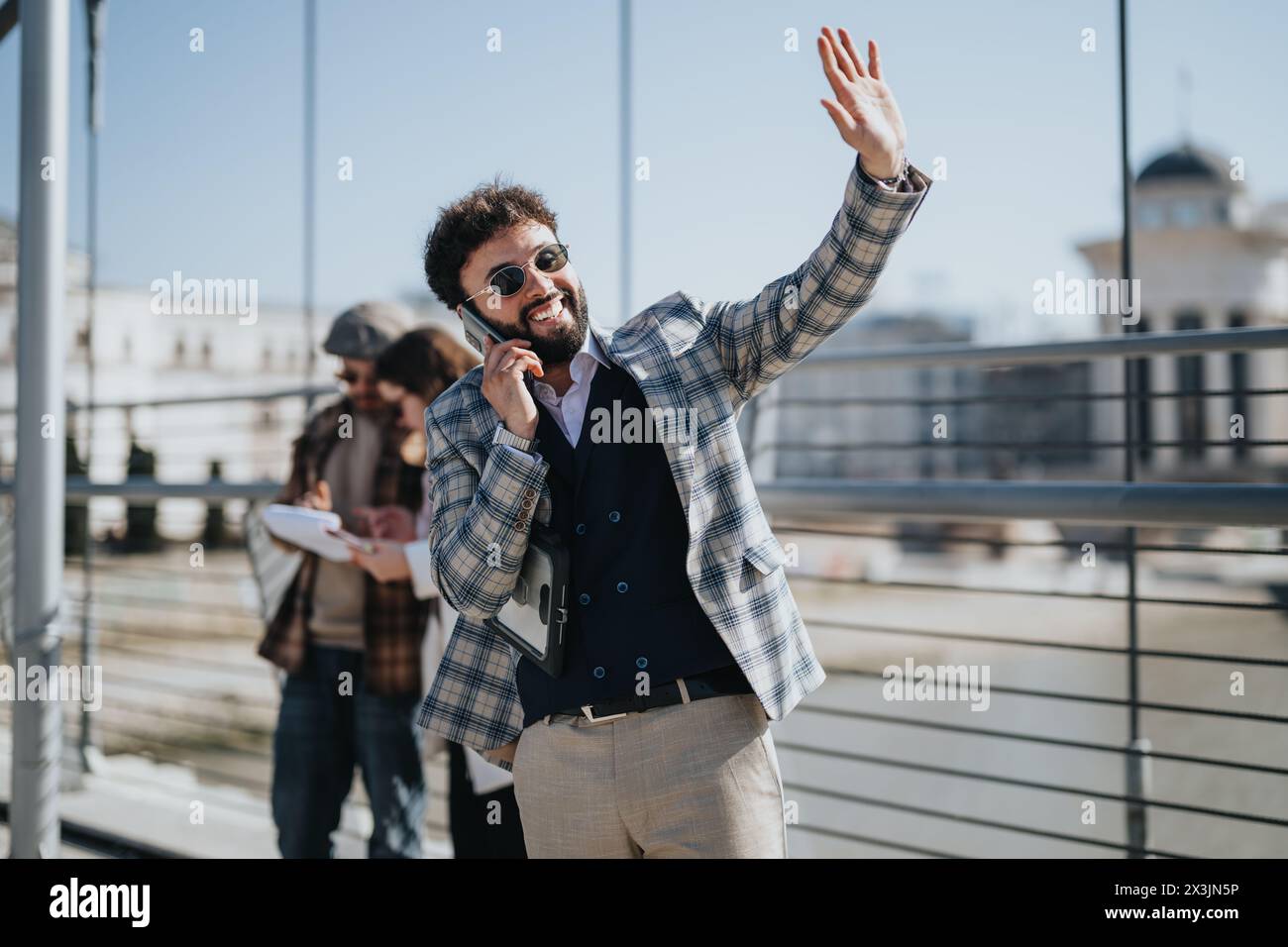 Smart business executives in suits hi-res stock photography and images - Alamy