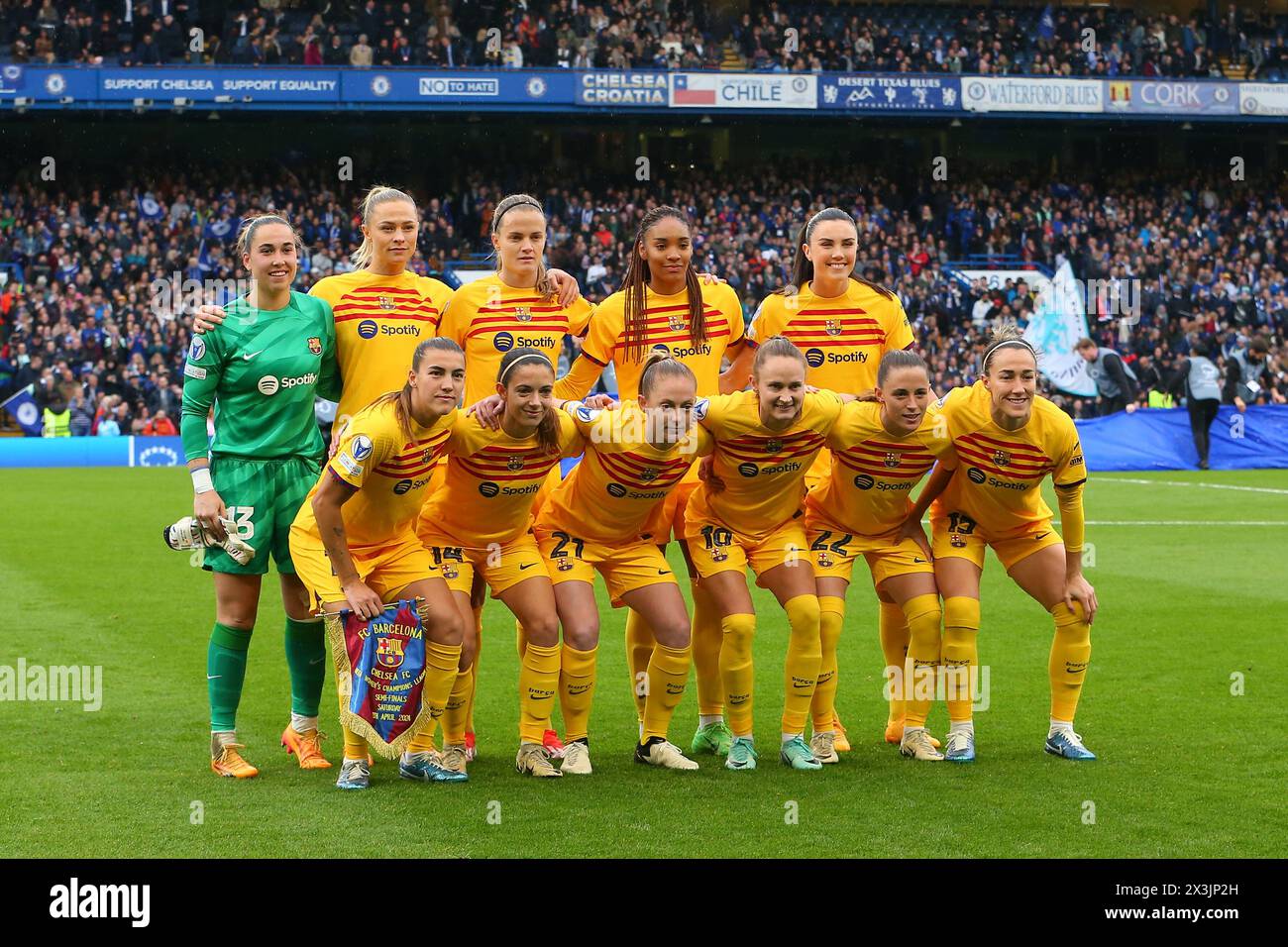 27th April 2024; Stamford Bridge, London, England: UEFA Womens ...