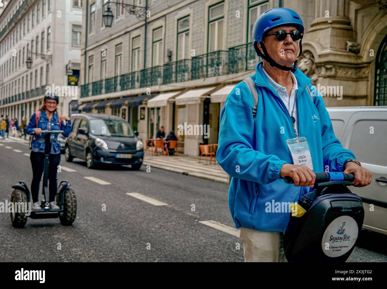 Segway personal transport tour hi-res stock photography and images - Alamy
