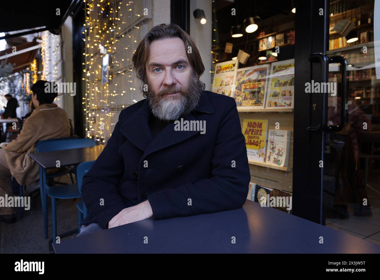 Portrait of Marco Rossari at his place 22/12/2023 ©Isabella De ...