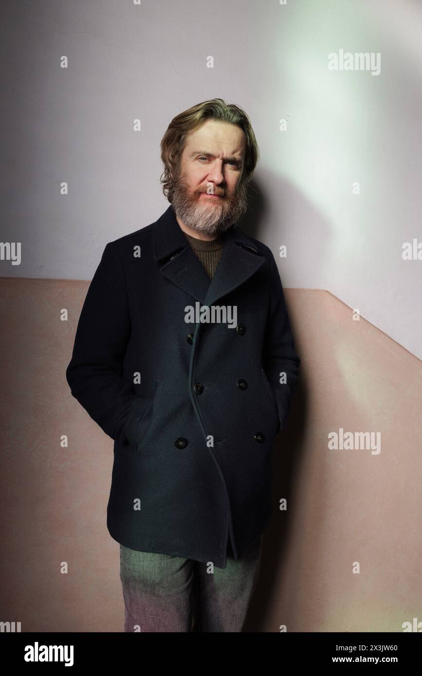 Portrait of Marco Rossari at his place 22/12/2023 ©Isabella De ...