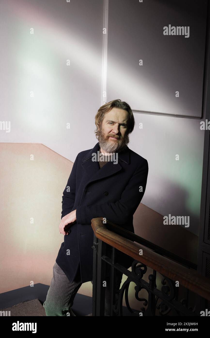 Portrait of Marco Rossari at his place 22/12/2023 ©Isabella De ...