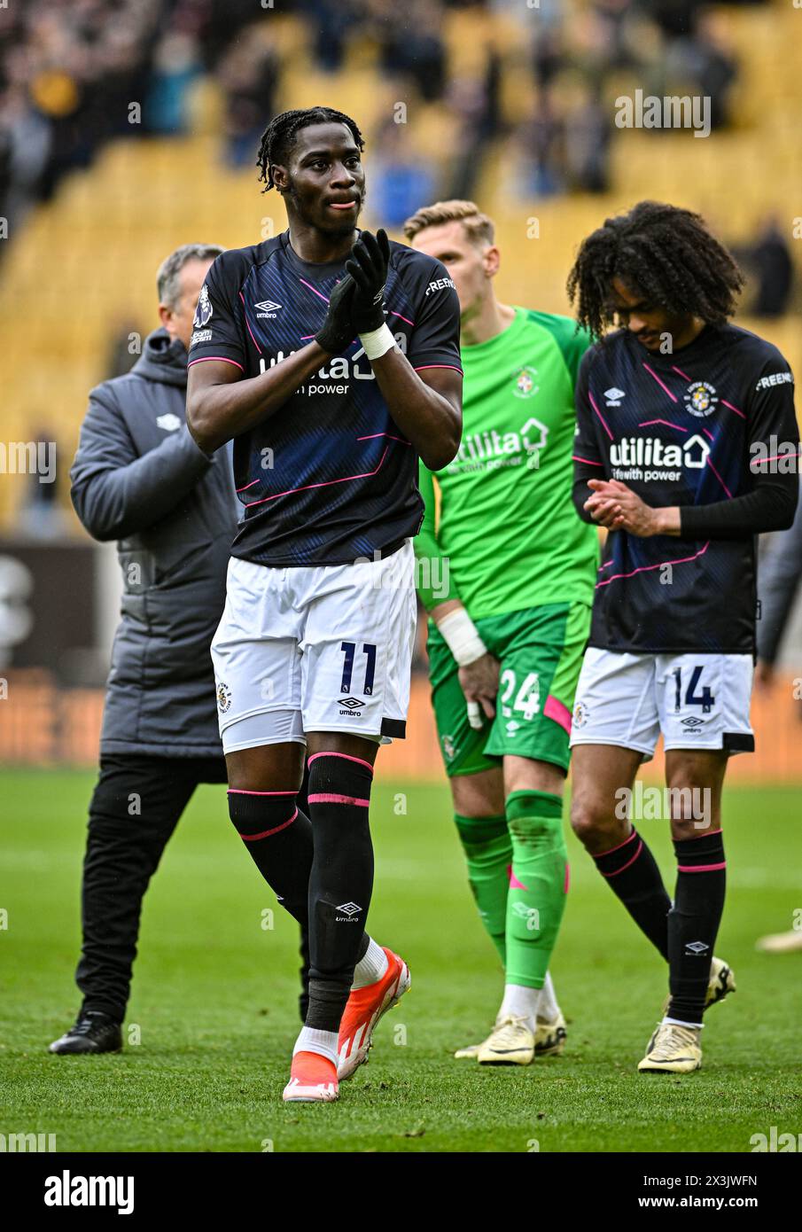 27th April 2024; Molineux Stadium, Wolverhampton, West Midlands ...