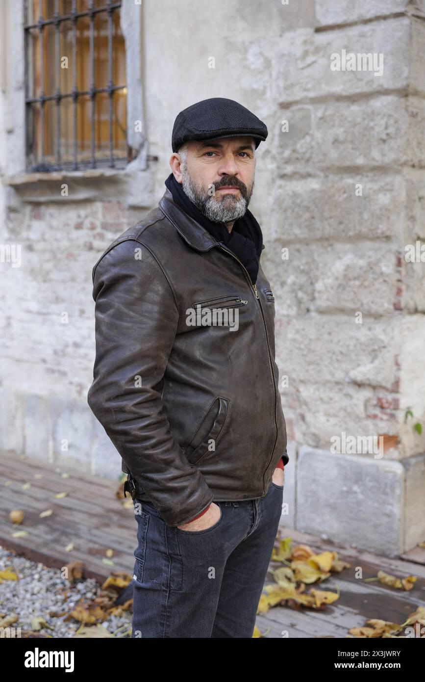 Portrait of Davide Cerullo 02/12/2023 ©Isabella De Maddalena/opale ...