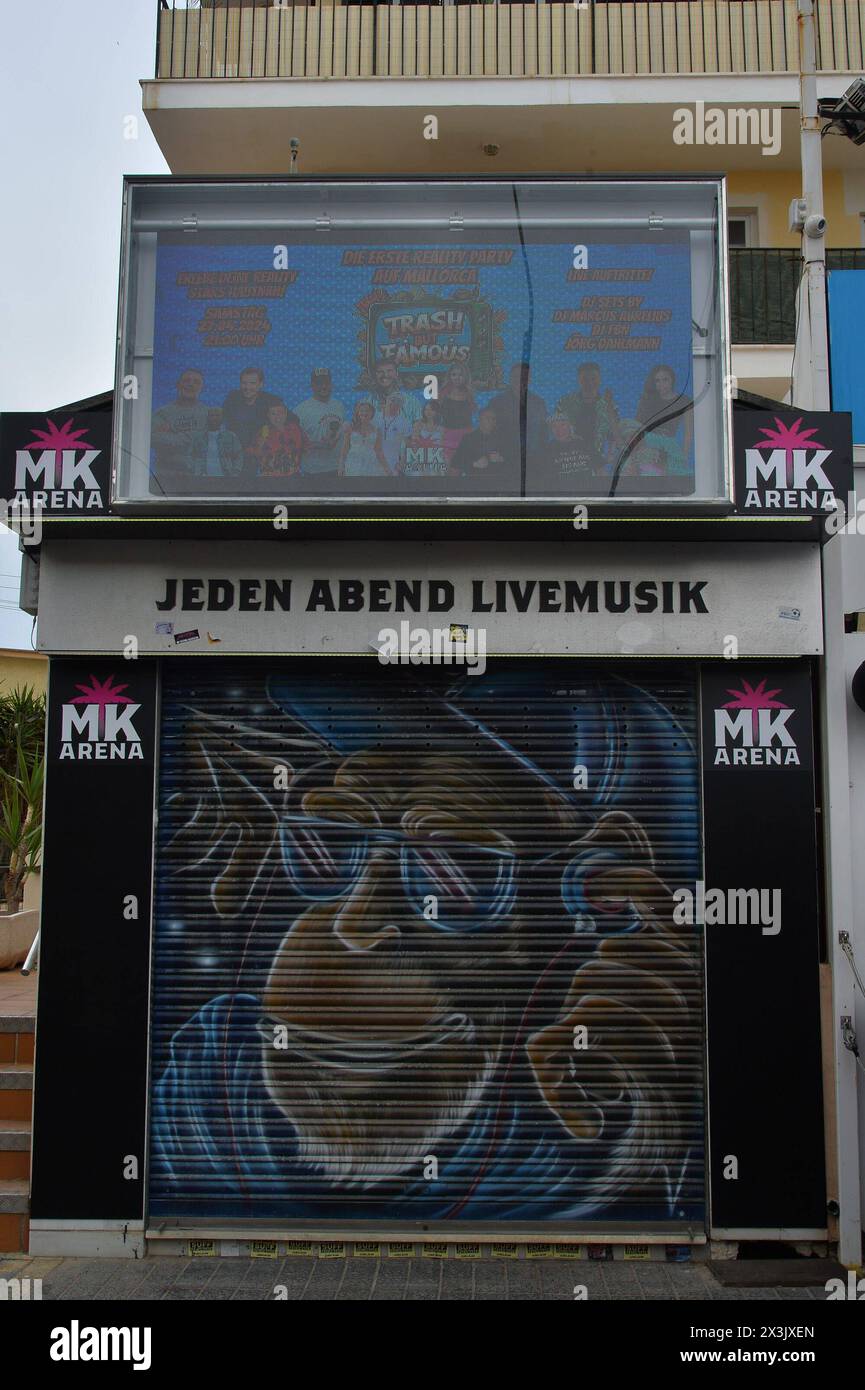 Bild zeigt: Location MK Arena , Außenansicht, Fassade, 27.04.2024 ...