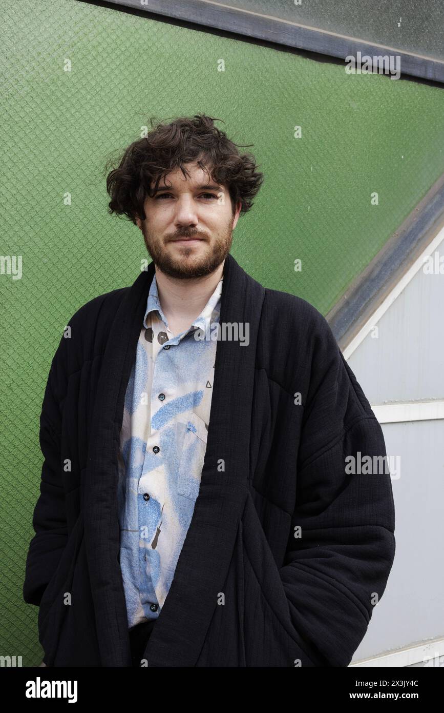 Portrait of Jeremie Moreau (cartoonist) 09/04/2024 ©Isabella De ...