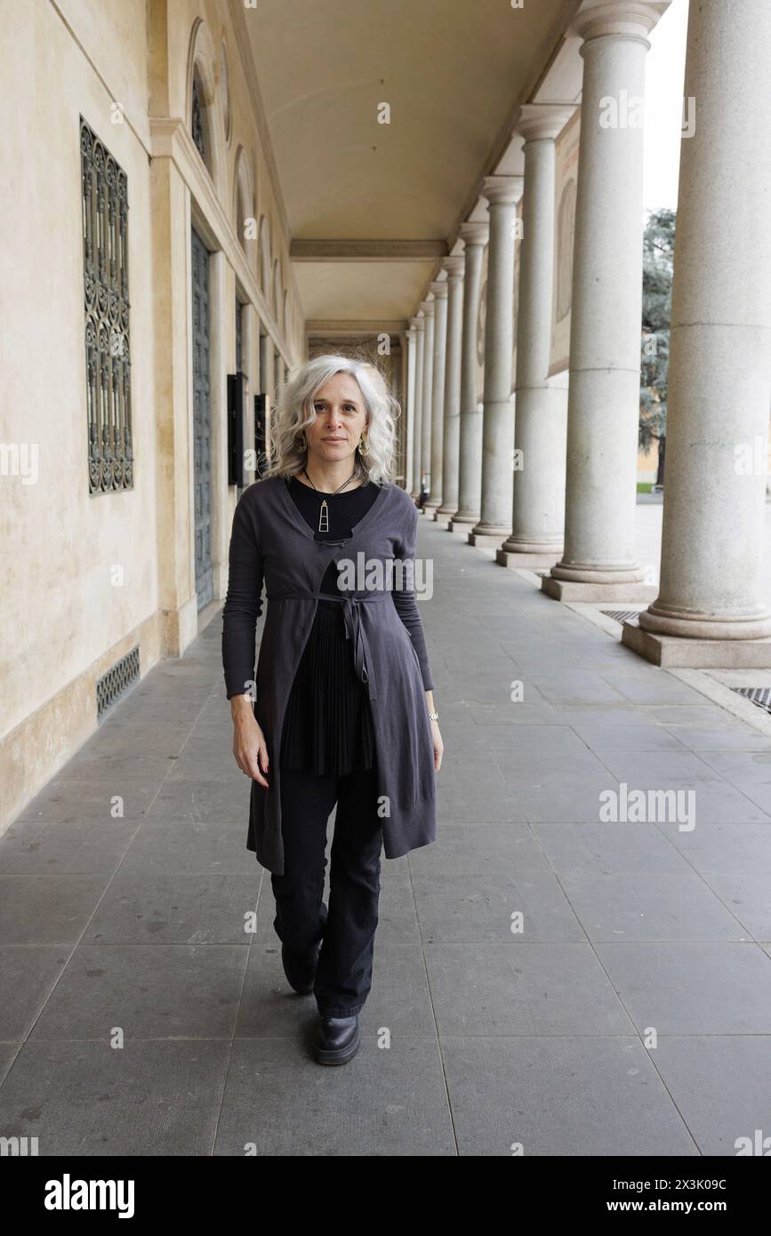 Portrait of Valeria Parrella 03/03/2024 ©Isabella De Maddalena/opale ...