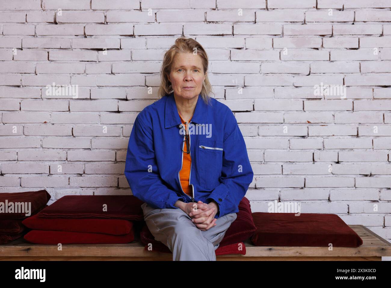Portrait of Ia Genberg 02/03/2024 ©Isabella De Maddalena/opale.photo Stock Photo - Alamy