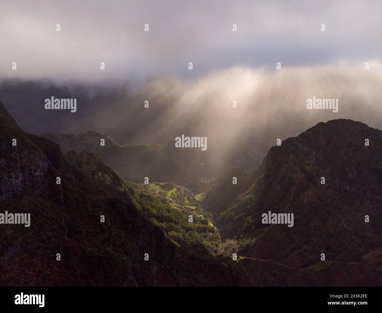 Capturing the essence of untouched landscapes, this wide-angle view of ...