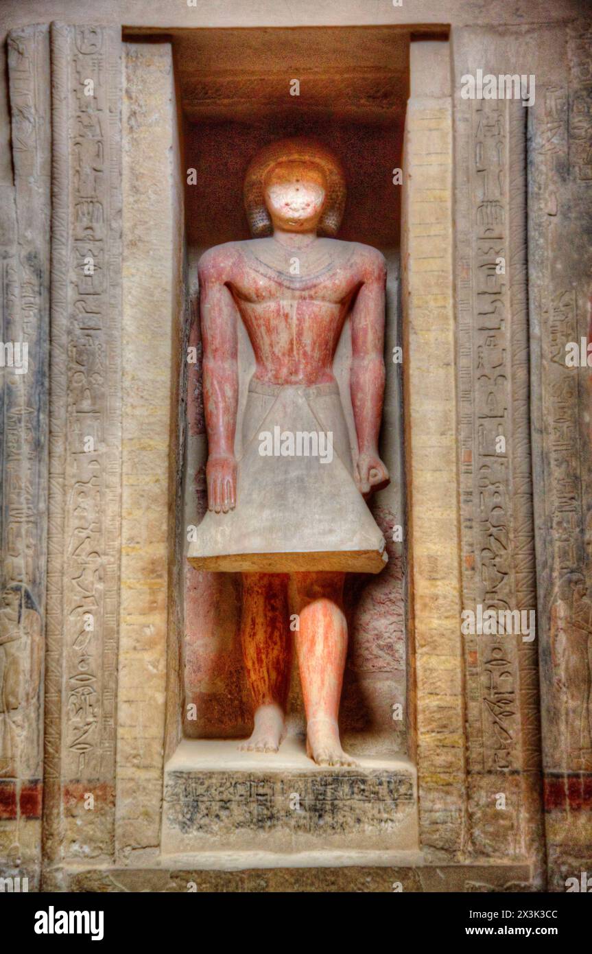 Statue of Mereruka, Mastaba of Mereruka, Necropolis of Saqqara, UNESCO ...