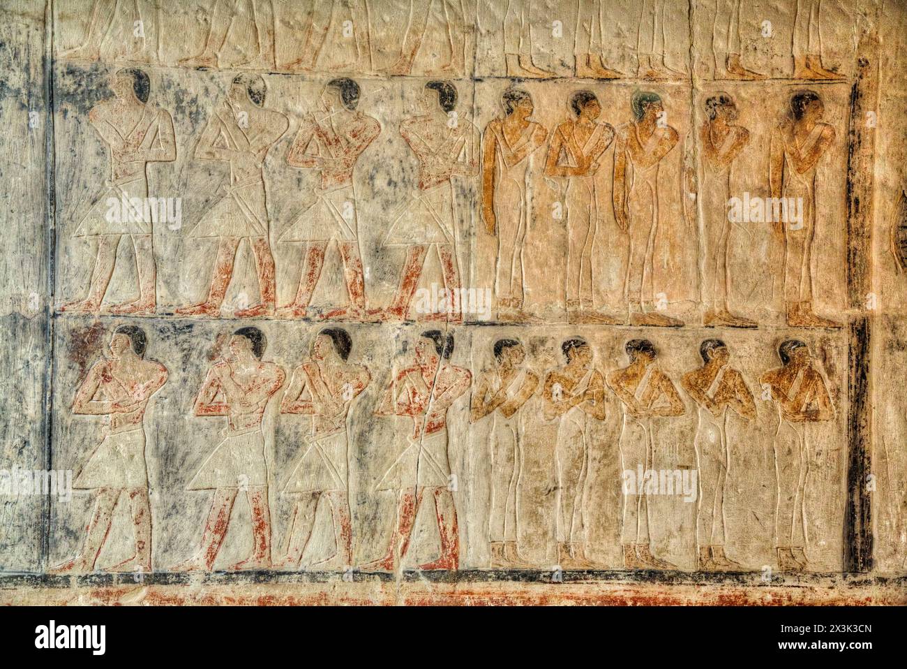 Reliefs, Mastaba of Mereruka, Necropolis of Saqqara, UNESCO World ...