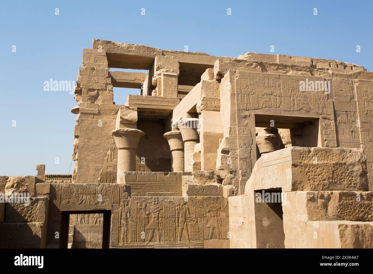 Temple of Sobek and Haroeris, Kom Ombo, Egypt Stock Photo - Alamy
