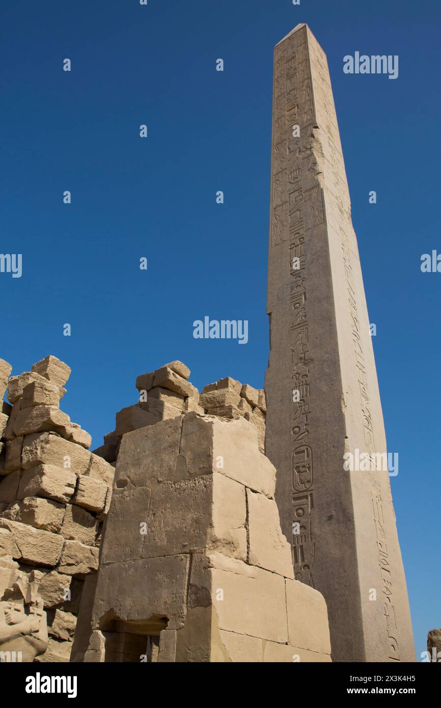 Obelisk of Tuthmosis I, Karnak Temple Complex, UNESCO World Heritage ...
