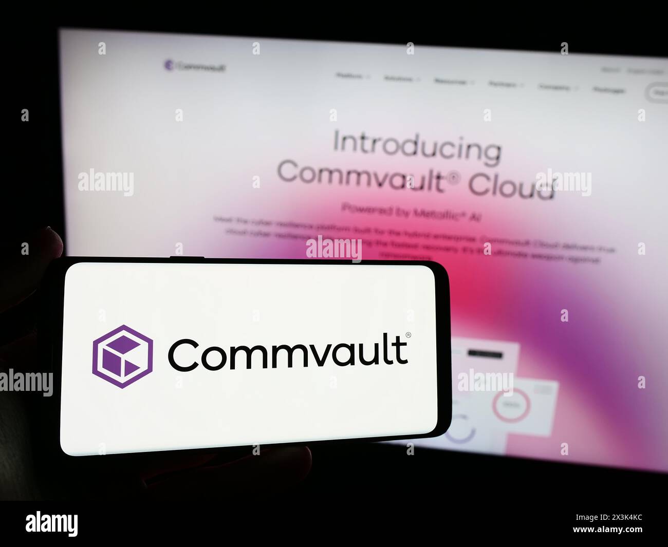 Commvault logo hi-res stock photography and images - Alamy