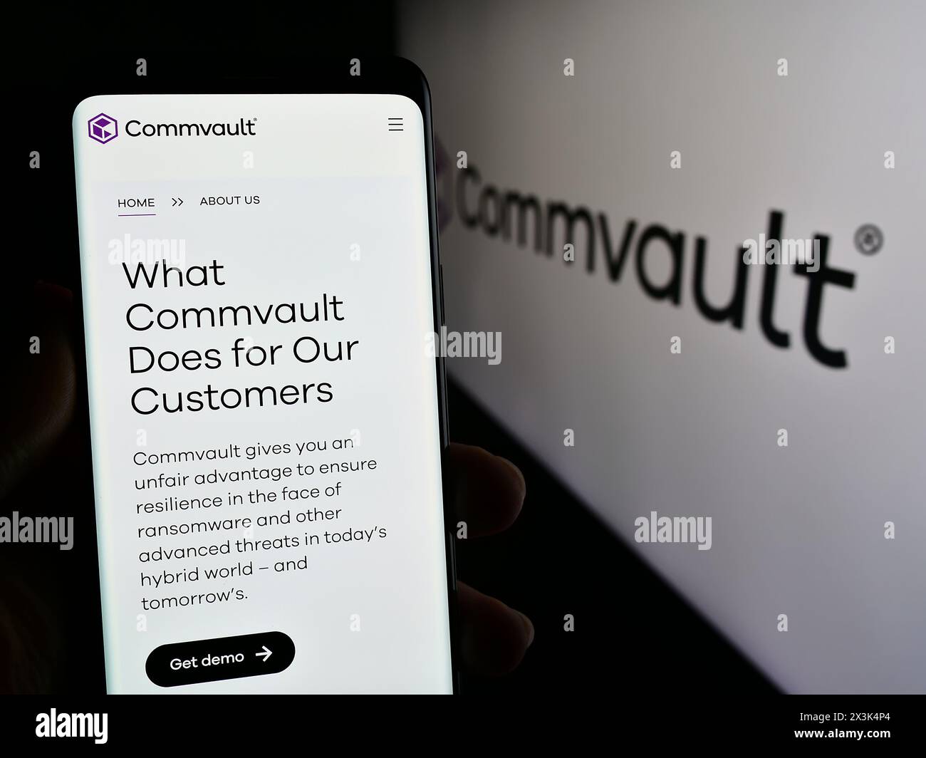 Commvault logo hi-res stock photography and images - Alamy
