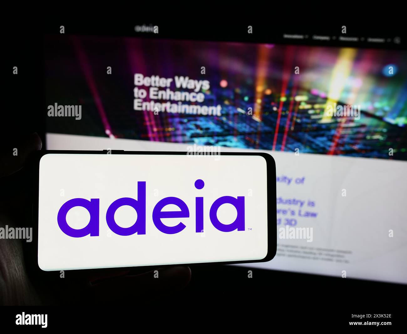Adeia logo hi-res stock photography and images - Alamy
