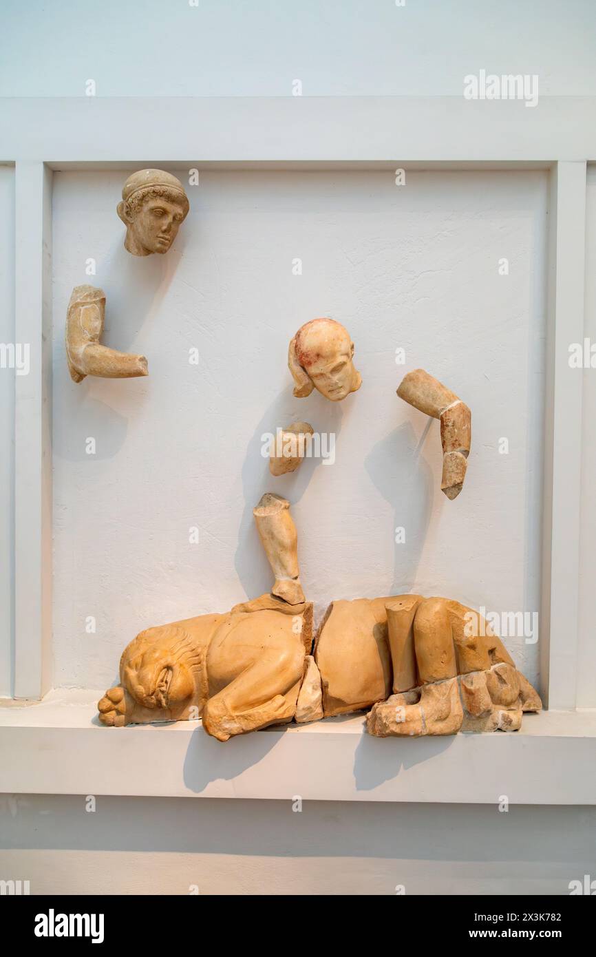 Hermes of Praxiteles, Archaeological Museum of Olympia Stock Photo - Alamy