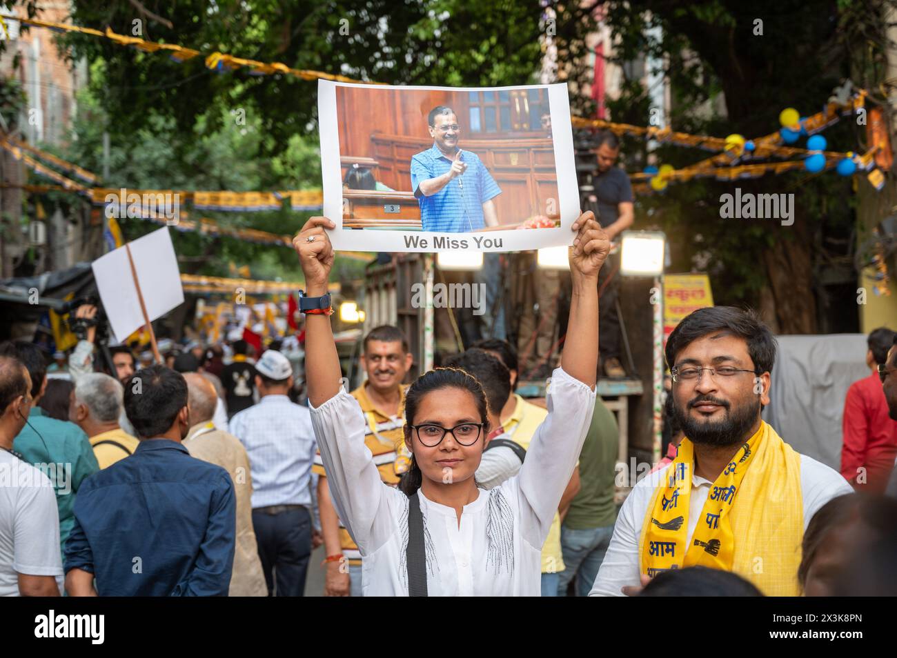 Indian political poster hi-res stock photography and images - Alamy