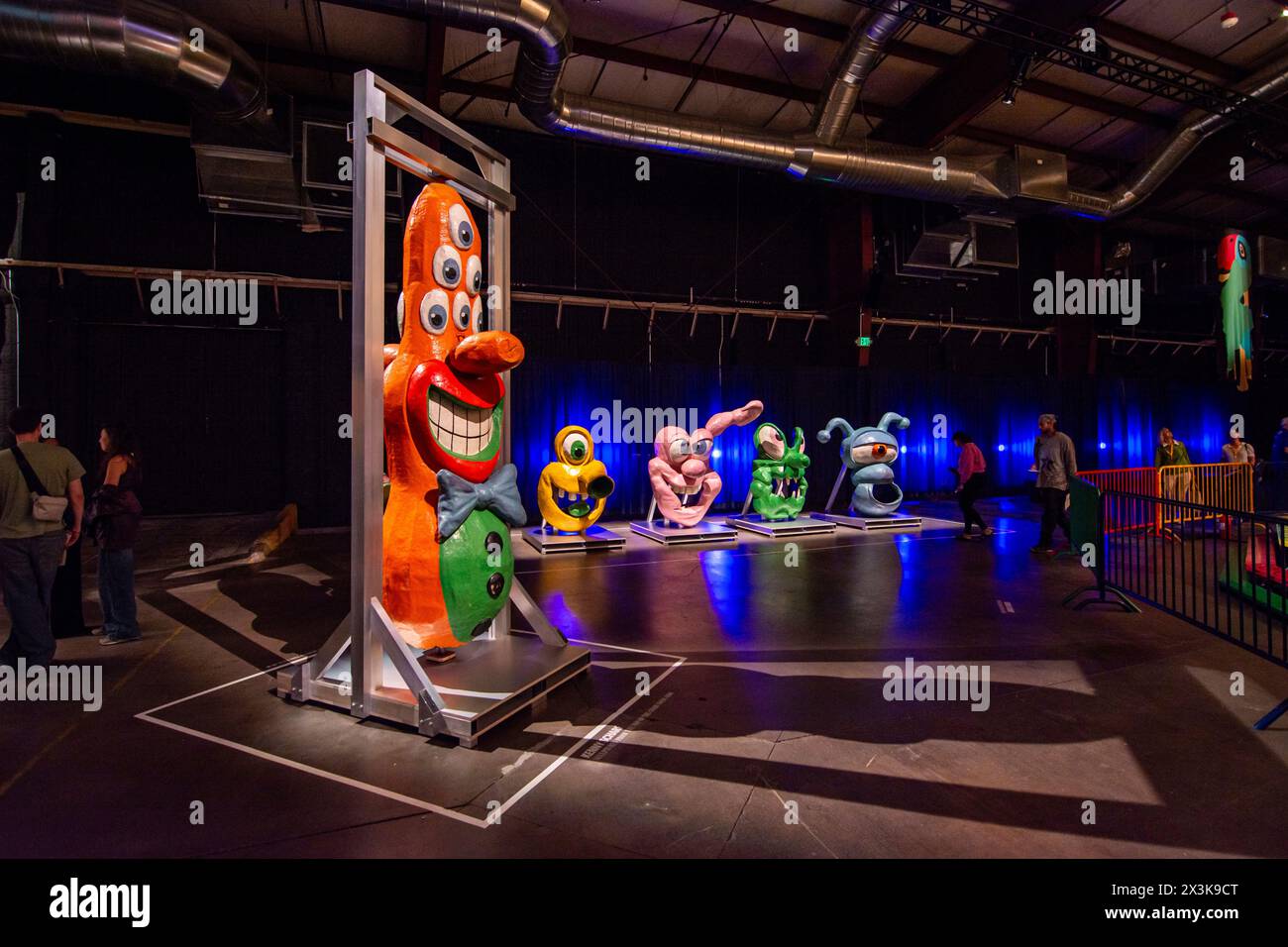 The Luna Luna art amusement park features numerous sculptures by New ...