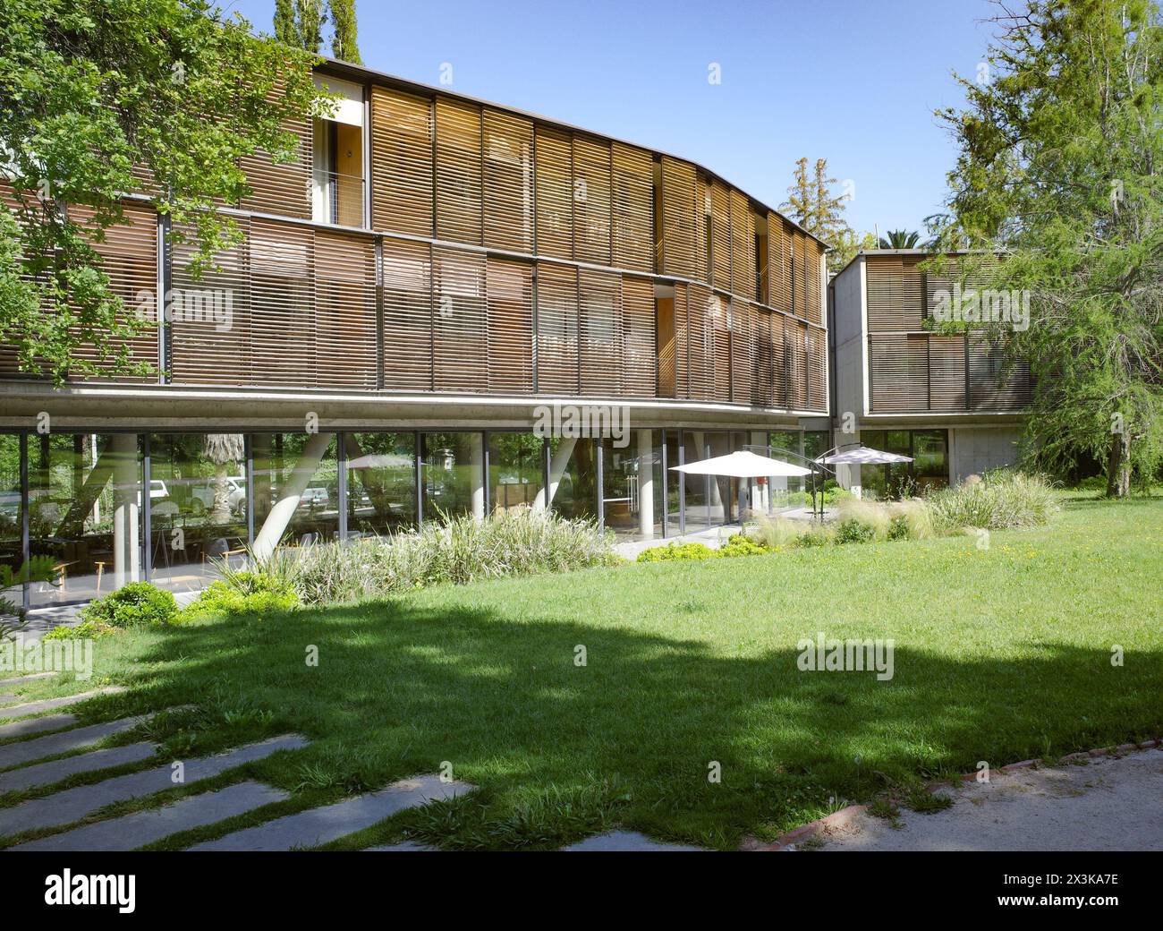 Pirque, Chile - 24 Nov, 2023: Botanical Gardens at the Las Majadas ...