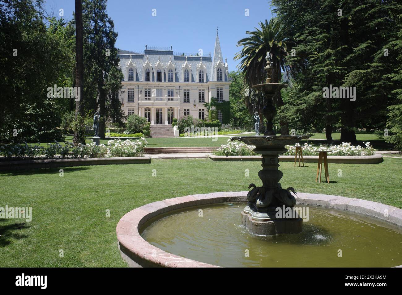 Pirque, Chile - 24 Nov, 2023: Botanical Gardens at the Las Majadas ...