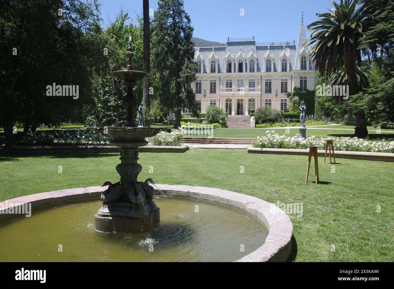 Pirque, Chile - 24 Nov, 2023: Botanical Gardens at the Las Majadas ...