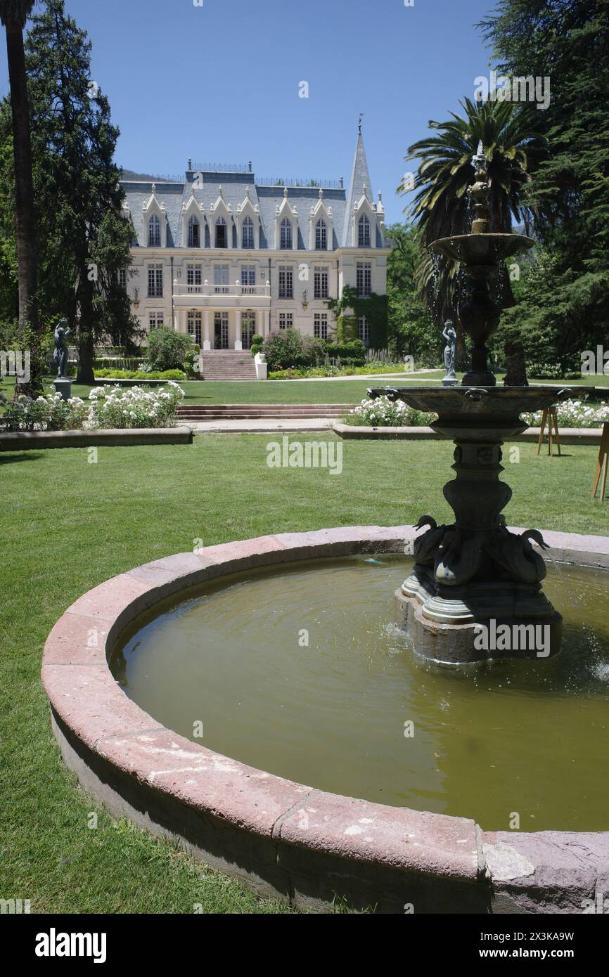 Pirque, Chile - 24 Nov, 2023: Botanical Gardens at the Las Majadas ...