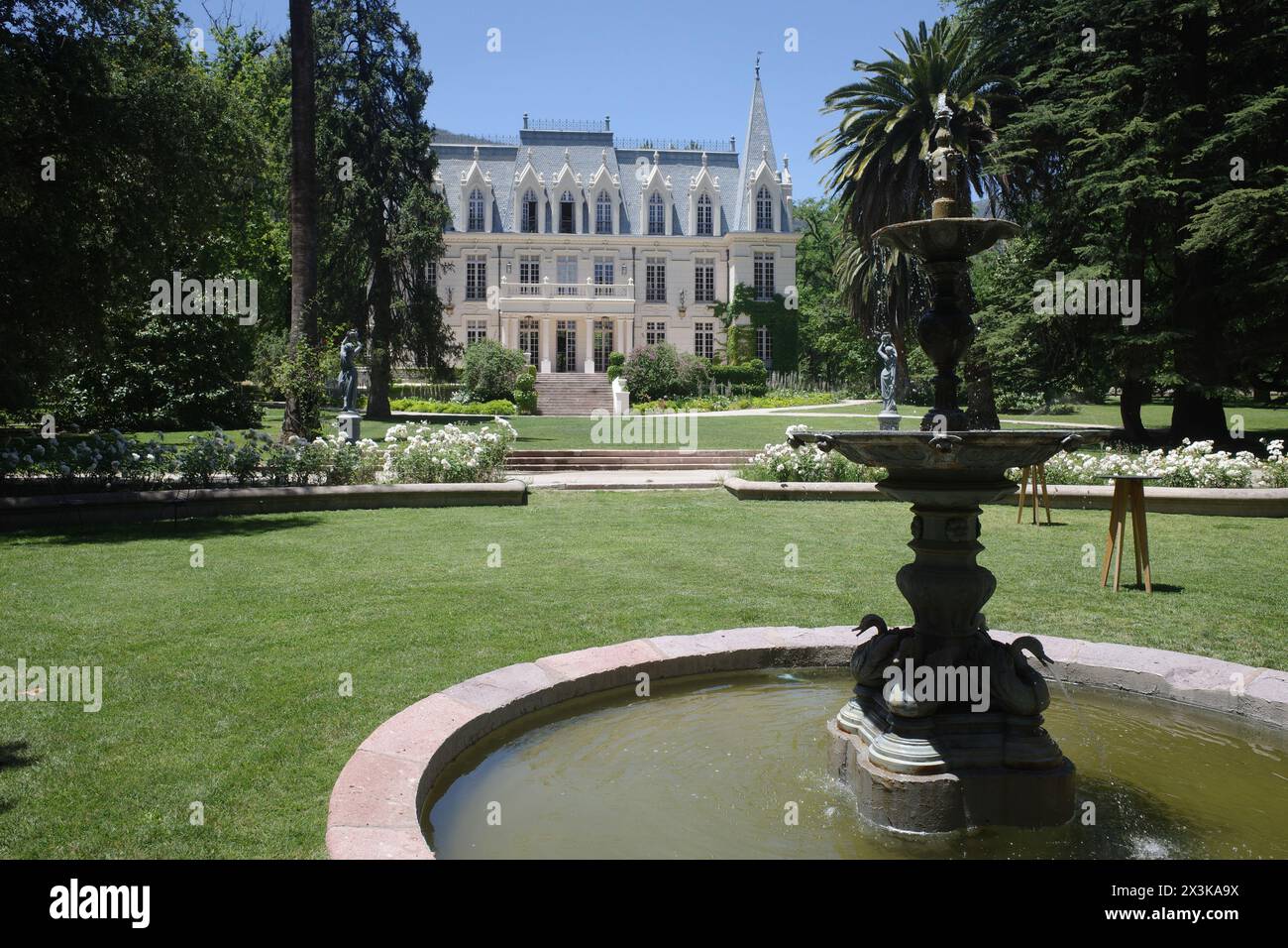 Pirque, Chile - 24 Nov, 2023: Botanical Gardens at the Las Majadas ...