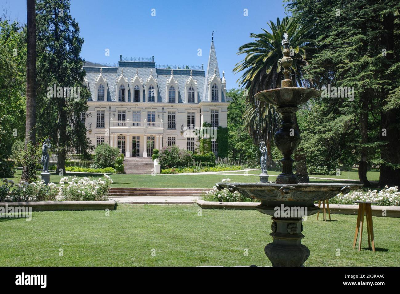 Pirque, Chile - 24 Nov, 2023: Botanical Gardens at the Las Majadas ...