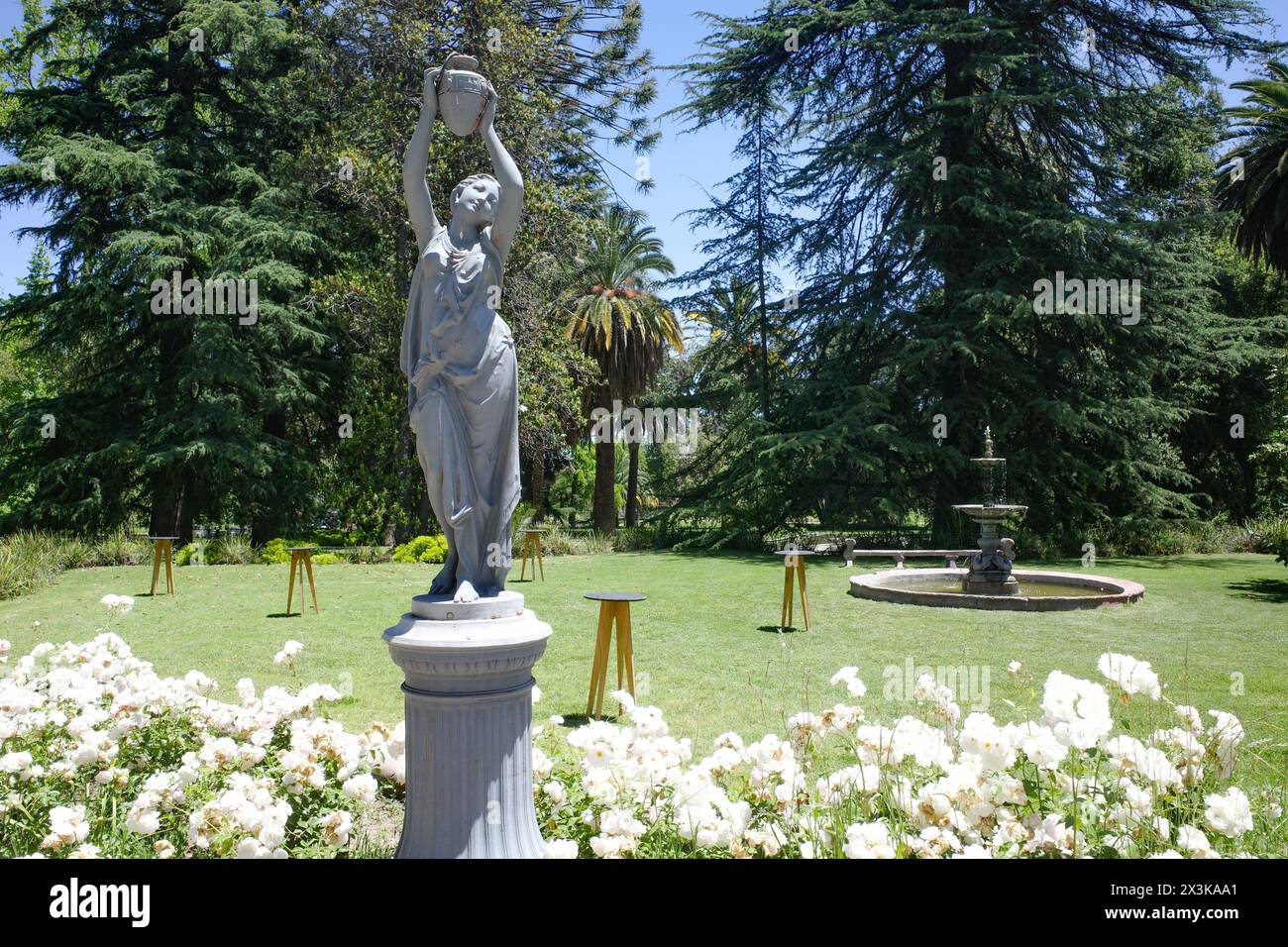 Pirque, Chile - 24 Nov, 2023: Botanical Gardens at the Las Majadas ...