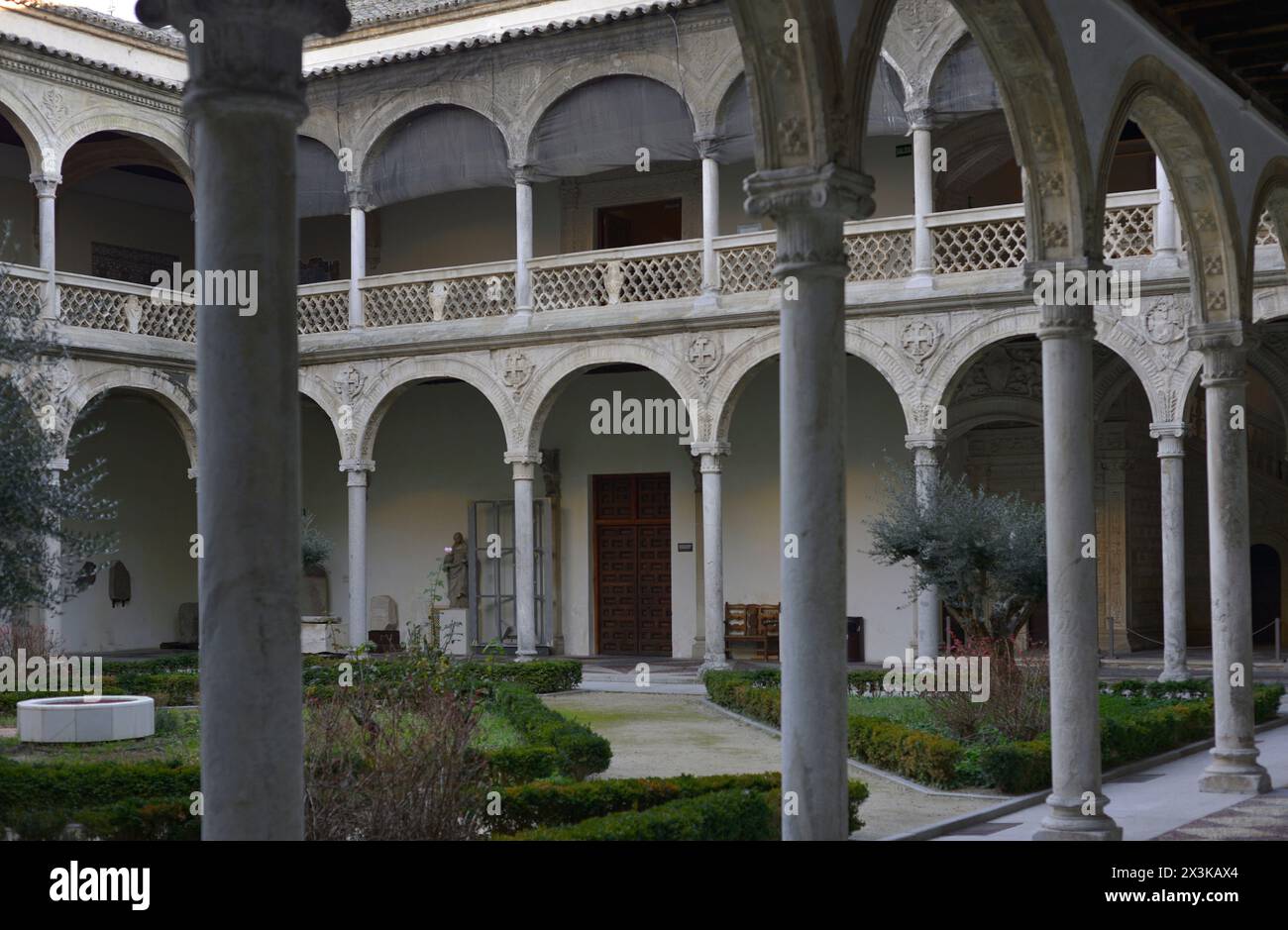 Toledo, Castile-La Mancha, Spain. Hospital of Santa Cruz. Founded by ...