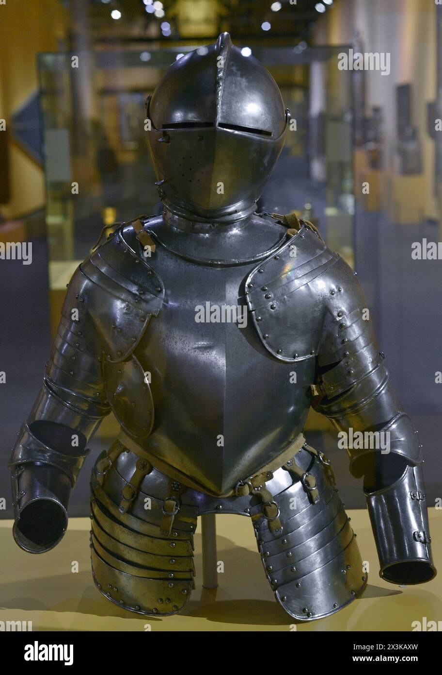 Half an Armor. 16th century. Wrought, polished and clinched iron ad ...