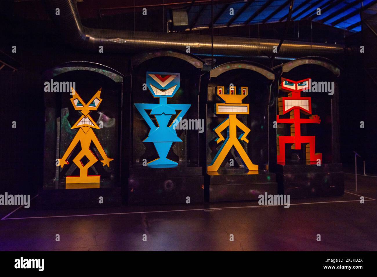 The Luna Luna art amusement park features numerous sculptures by New ...