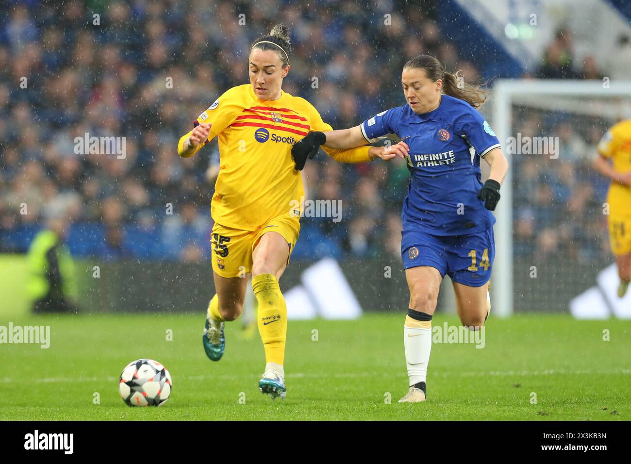 27th April 2024; Stamford Bridge, London, England: UEFA Womens ...