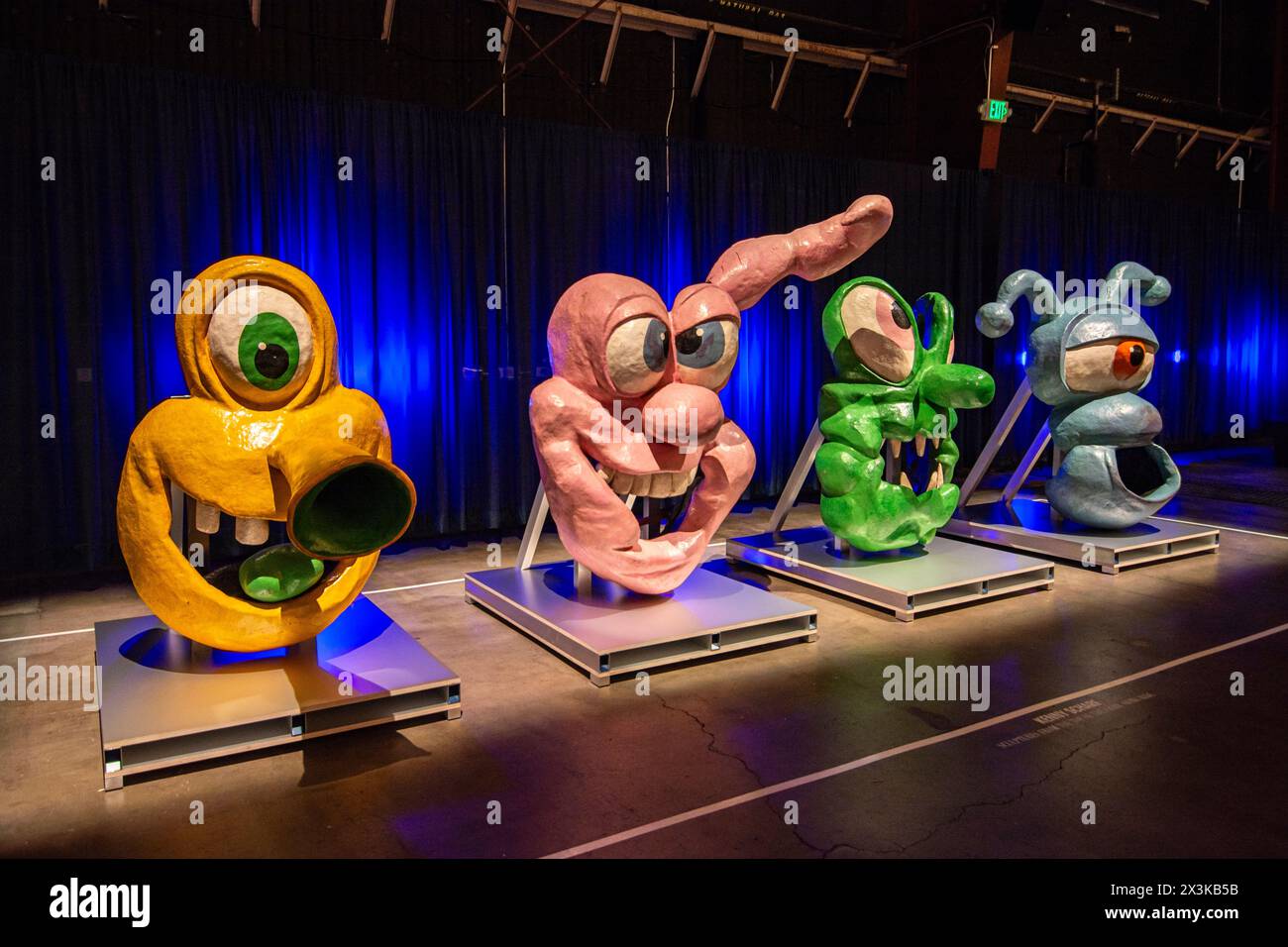 The Luna Luna art amusement park features numerous sculptures by New ...