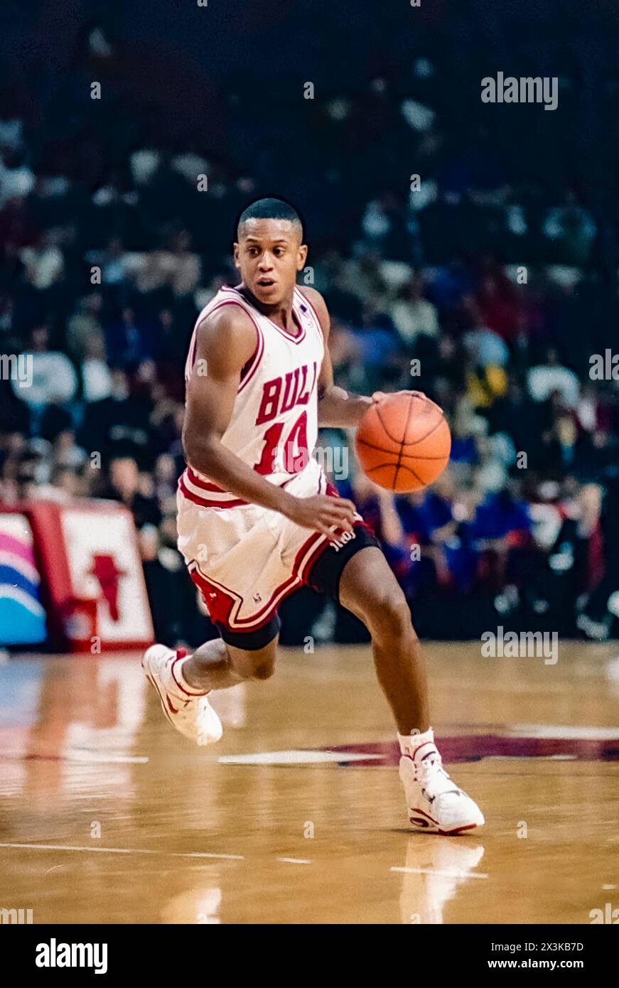 BJ Armstrong, Chicago Bulls, 1993 Stock Photo - Alamy