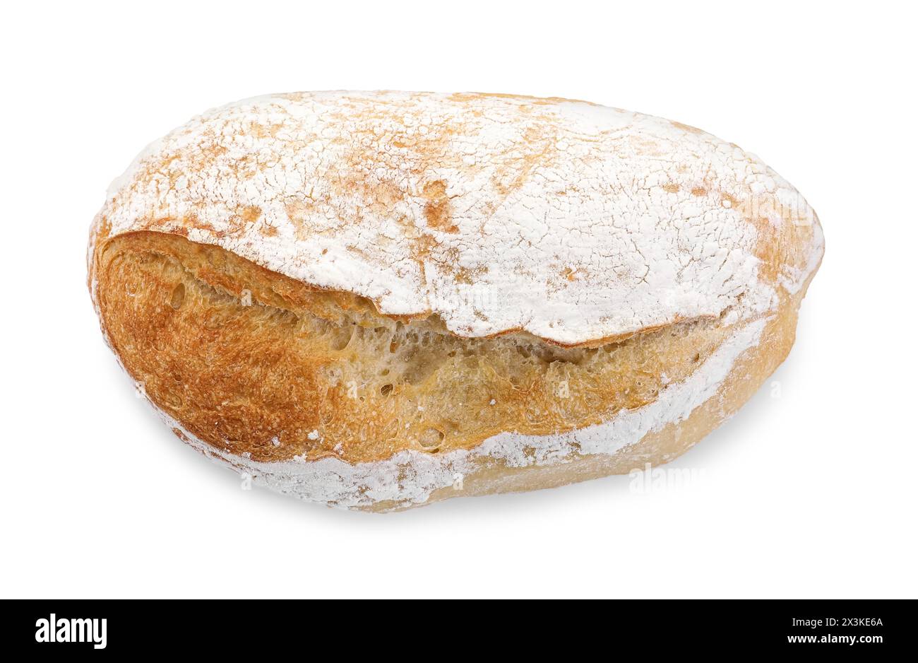 Top view round sourdough Cut Out Stock Images & Pictures - Alamy