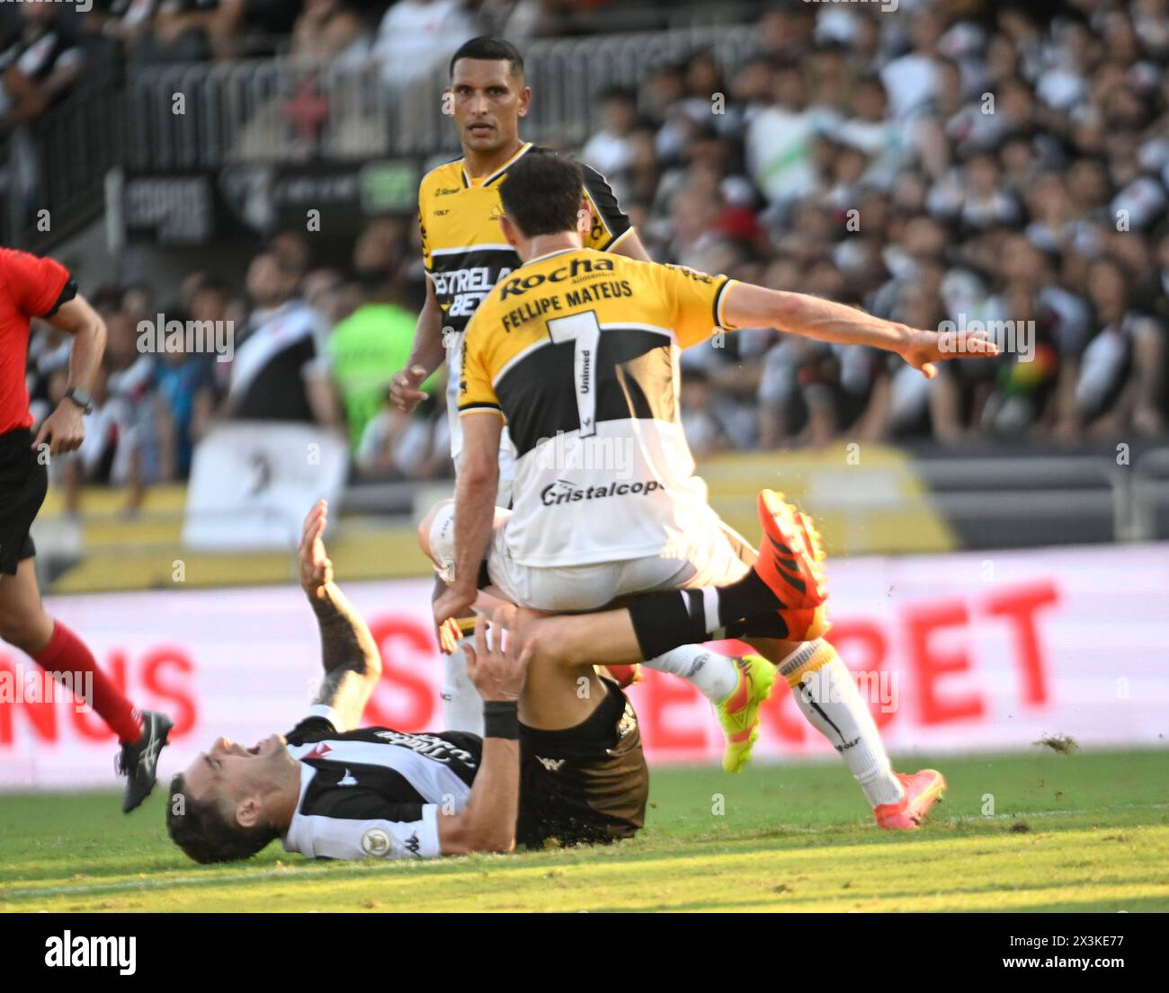 Rio de Janeiro- Brazil April 27, 2024, Brazilian Football Championship ...